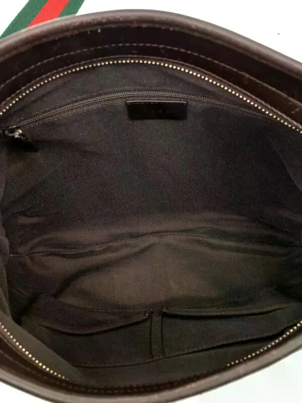 Gucci Gg Canvas Web Crossbody Bag