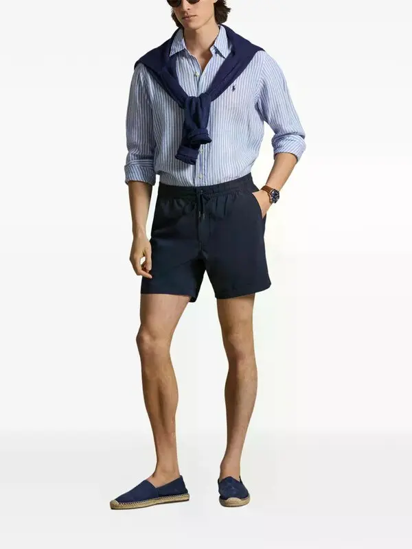 Polo Ralph Lauren Drawstring Waist Textured Shorts