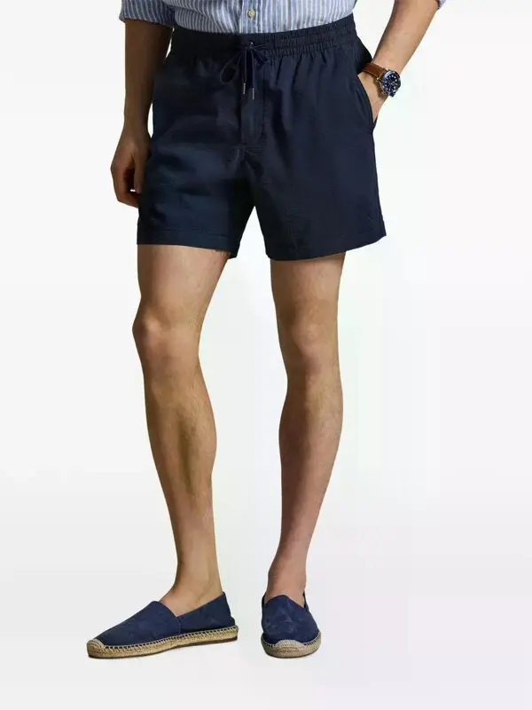 Polo Ralph Lauren Drawstring Waist Textured Shorts