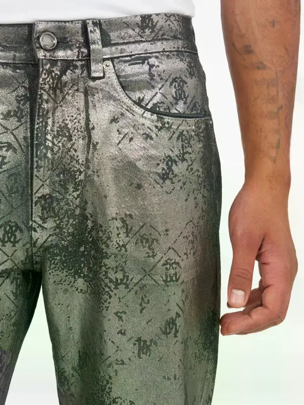 Roberto Cavalli Monogram-print Trousers