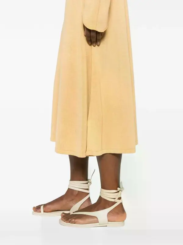 AYA MUSE Ribbed Rylin Skirt - Neutrals