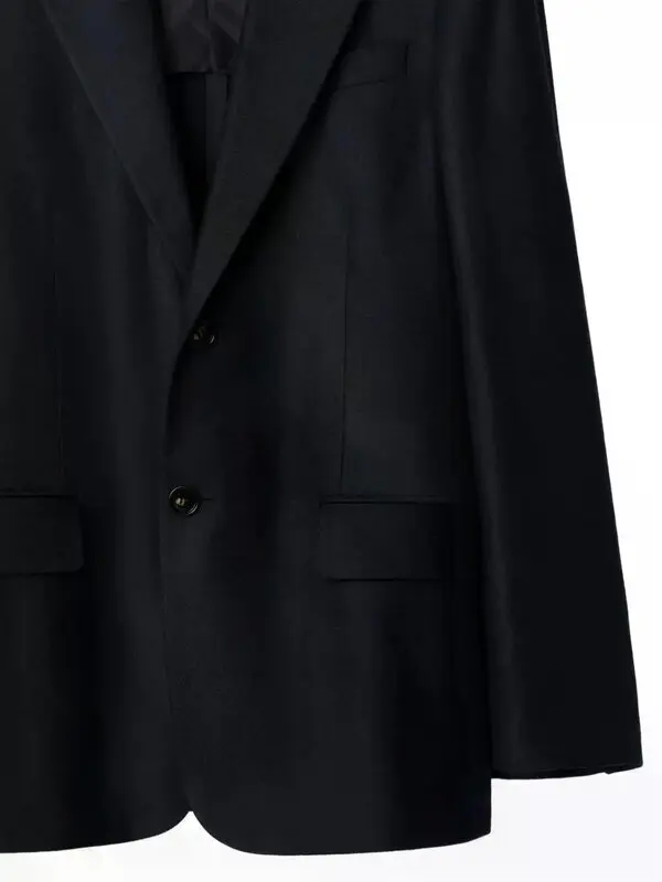 Burberry Single-breasted Wool Blazer