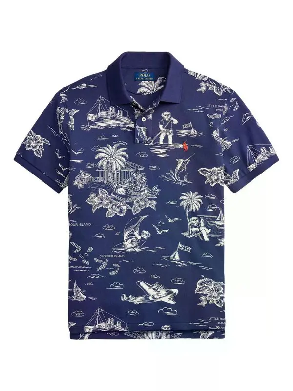 Polo Ralph Lauren Printed Short-sleeve Polo Shirt