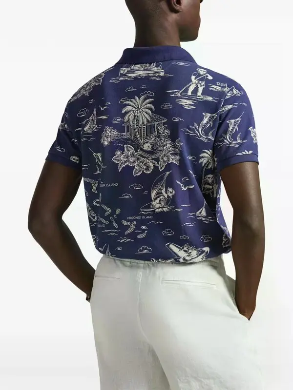Polo Ralph Lauren Printed Short-sleeve Polo Shirt