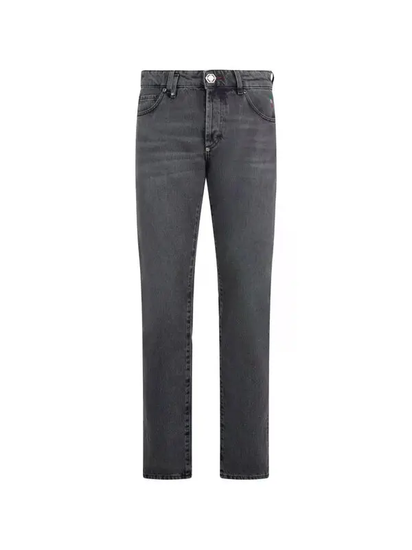 Philipp Plein Straight-leg Jeans - Grey