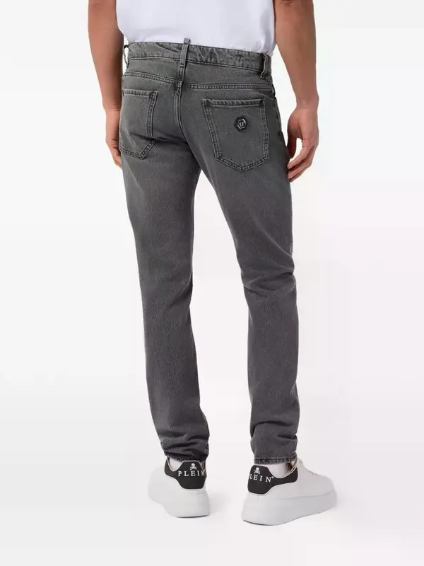 Philipp Plein Straight-leg Jeans - Grey