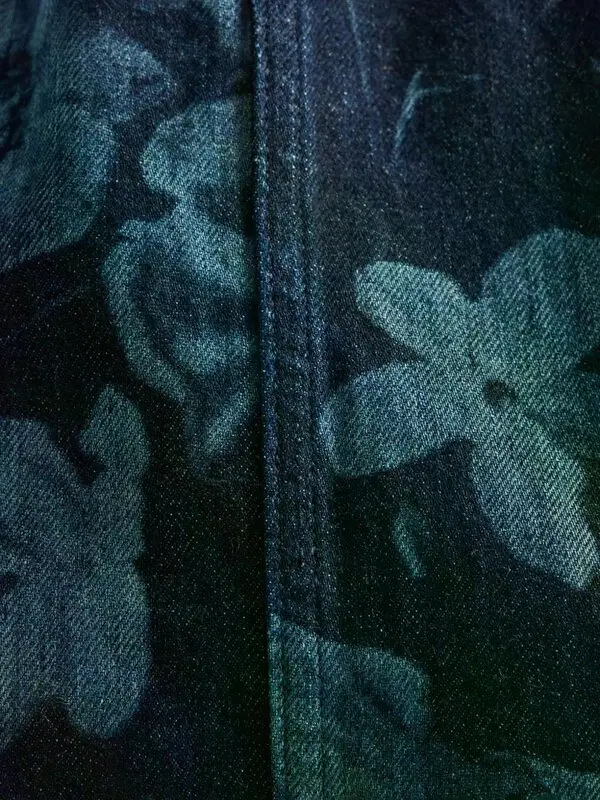 Erdem Floral Sleeveless Midi Dress - Blue
