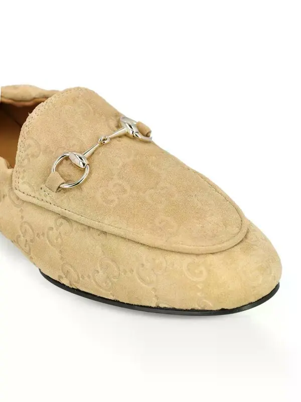 Gucci Gg Patterned Loafers