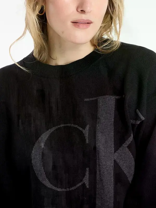 Calvin Klein Long Sleeve Logo Sweater