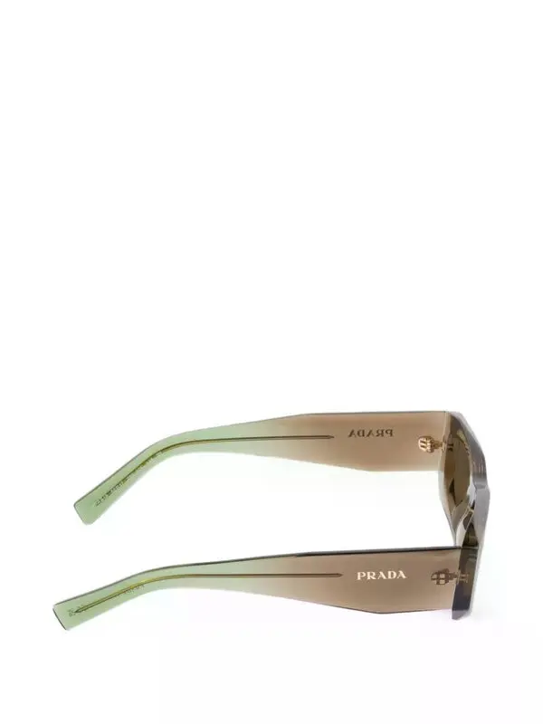 Prada Rectangular Sunglasses - Brown