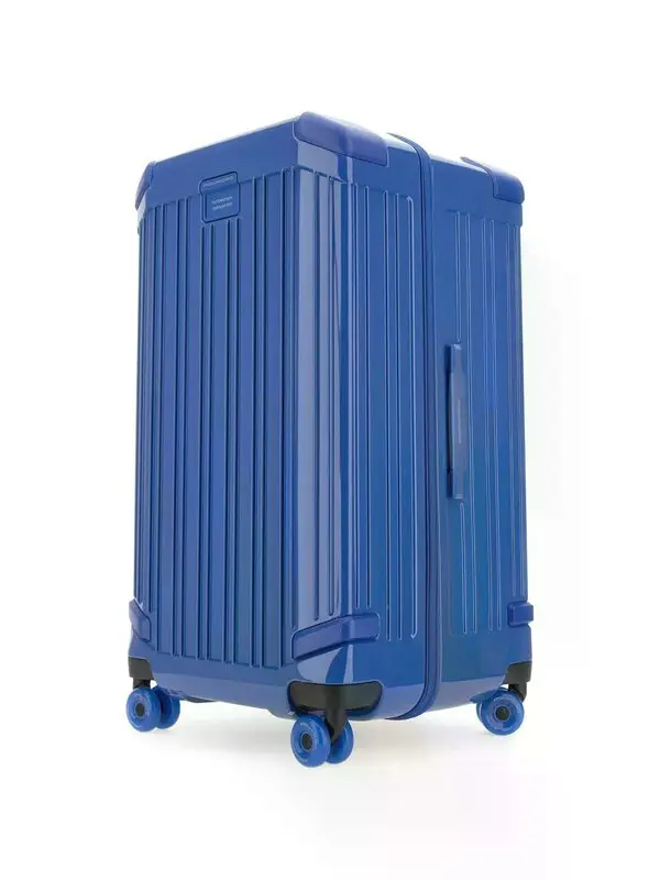 PIQUADRO Hardside Striped Trunk Suitcase