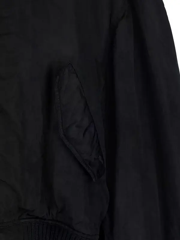 Rick Owens Ruched Bomber Jacket