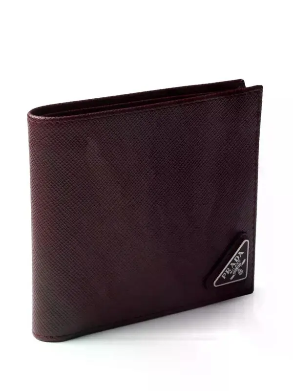 Prada Leather Wallet - Red
