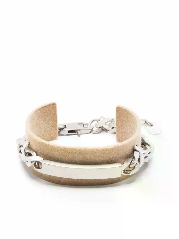 MAISON MARGIELA Layered Chain Bracelet - Neutrals