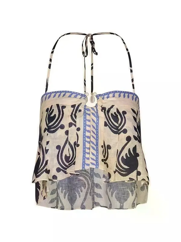 Johanna Ortiz Oceanic Top - Neutrals