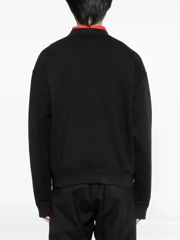 JIL SANDER Logo-print Sweatshirt - Black