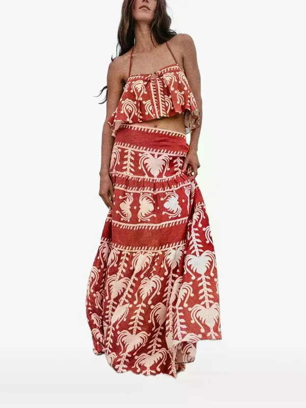 Johanna Ortiz Oceanic Floral Top