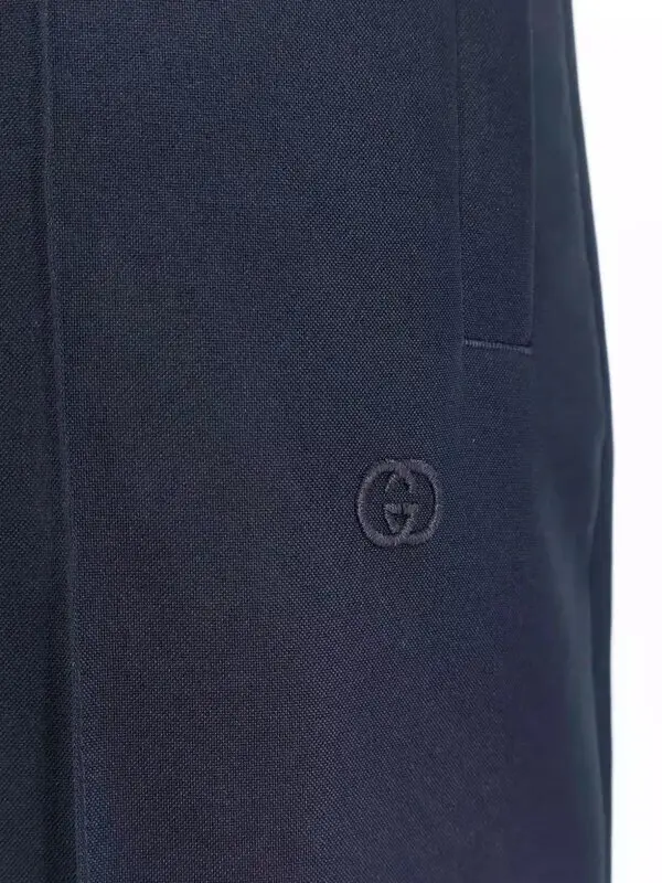 Gucci Web-stripe Panama Trousers