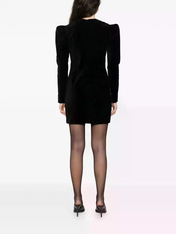 Isabel Marant Étoile Danee Embellished Puff-sleeve Mini Dress