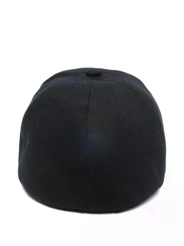 Corneliani Logo Appliqué Cap