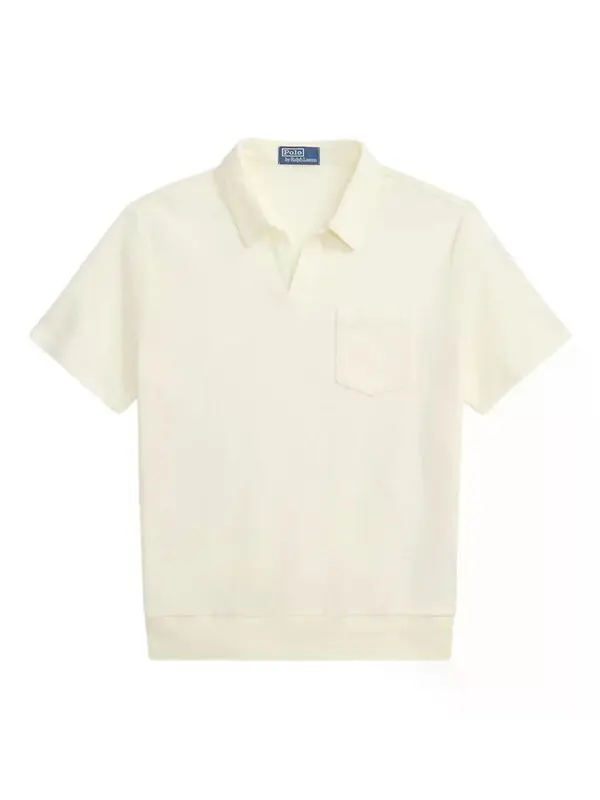 Polo Ralph Lauren Patch Pocket Polo Shirt - Neutrals