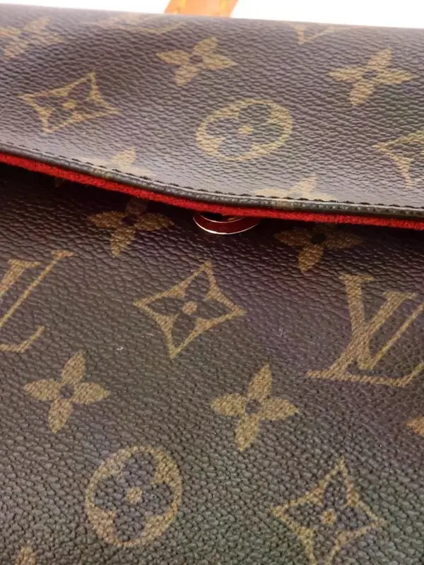 LOUIS VUITTON Sonatine Handbag Monogram Canvas