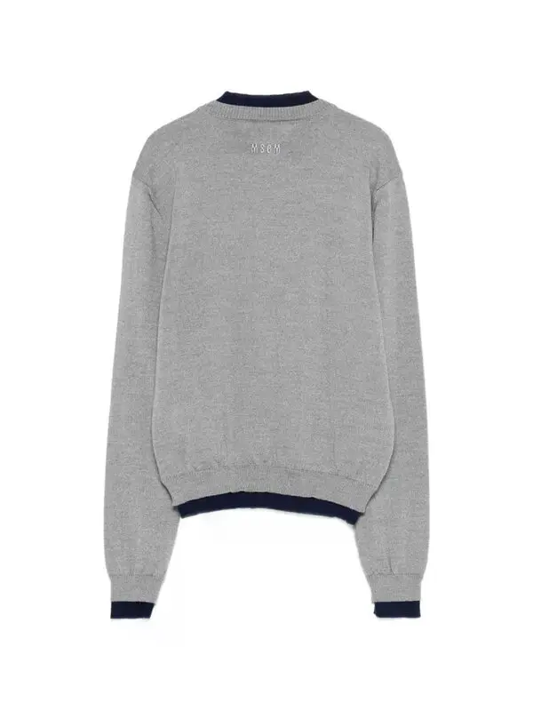 MSGM Crew-neck Cardigan