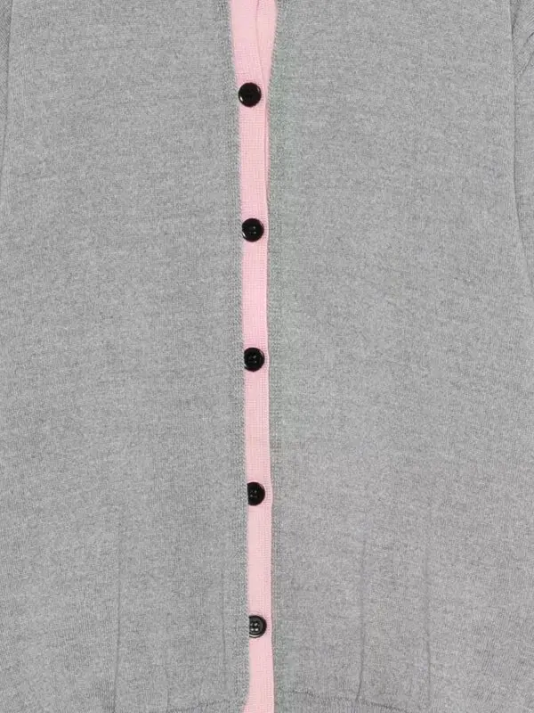 MSGM Crew-neck Cardigan