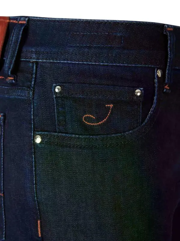 Jacob Cohen Logo-detail Jeans