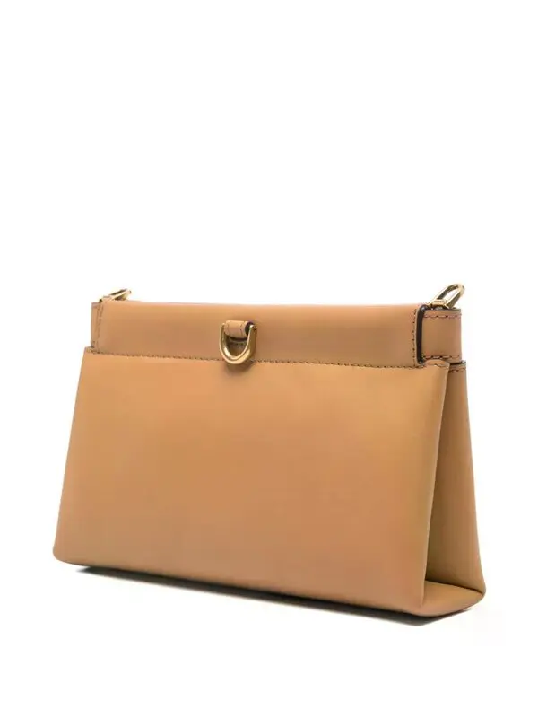 Etro Mini Clutch With Detachable Chain - Neutrals