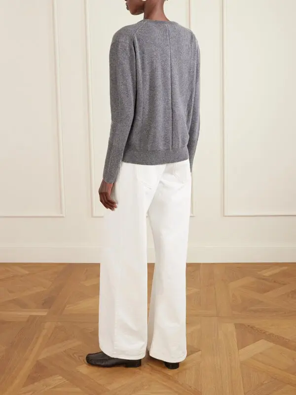 LA LIGNE Cashmere V-neck Sweater
