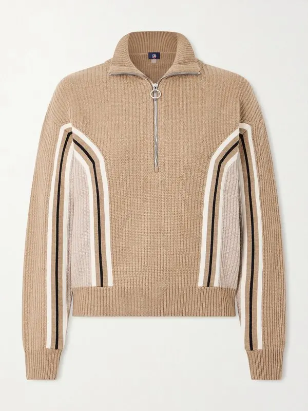 Fusalp Mirala Striped Wool Sweater