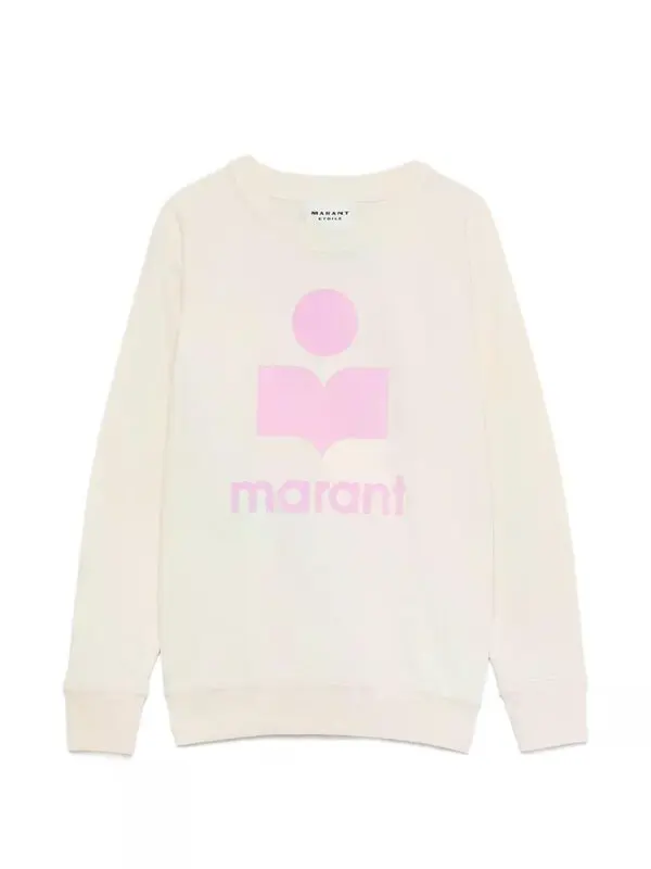 MARANT ETOILE Crewneck Sweatshirt With Logo Detail