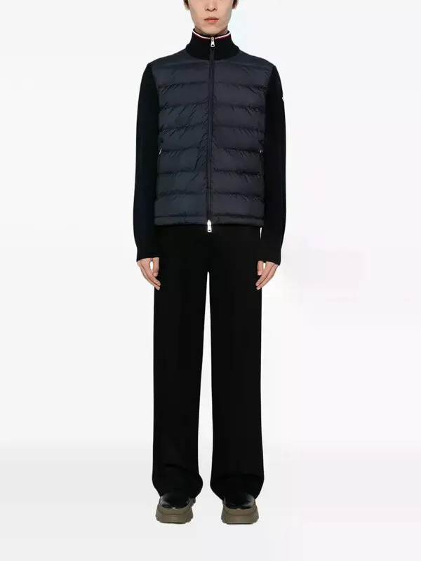 Moncler Quilt Knit Jacket