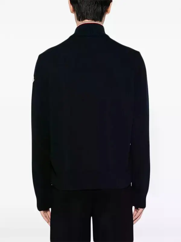 Moncler Quilt Knit Jacket