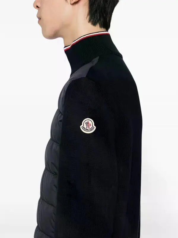 Moncler Quilt Knit Jacket