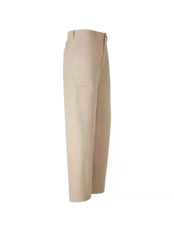 Givenchy Beige Wide-leg Trousers