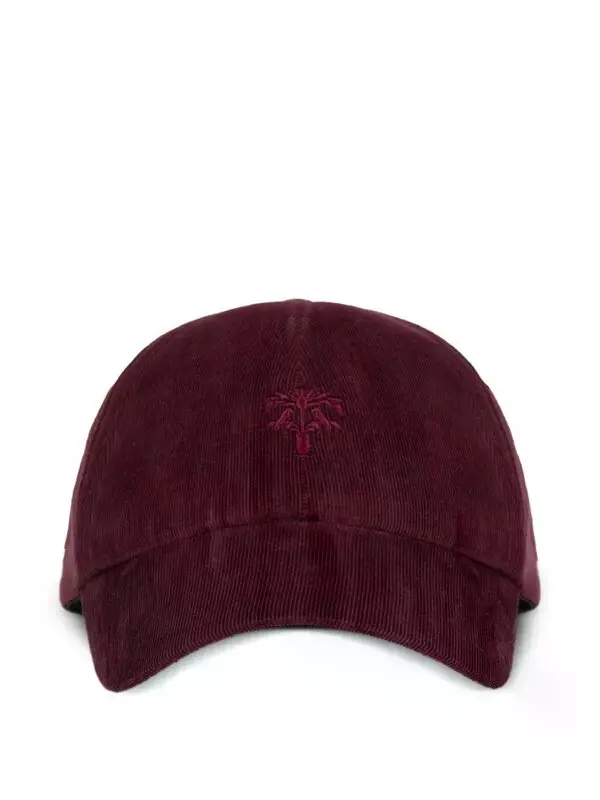 PLACE OF ËLMS Corduroy Cap - Red
