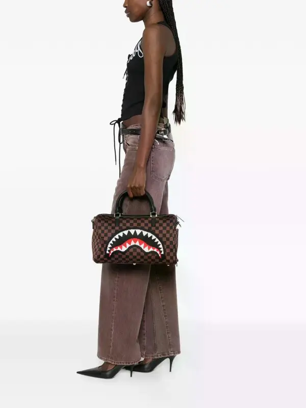 SPRAYGROUND Checkerboard-pattern Tote