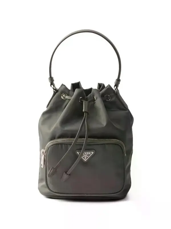 Prada Duet Drawstring Bucket Bag