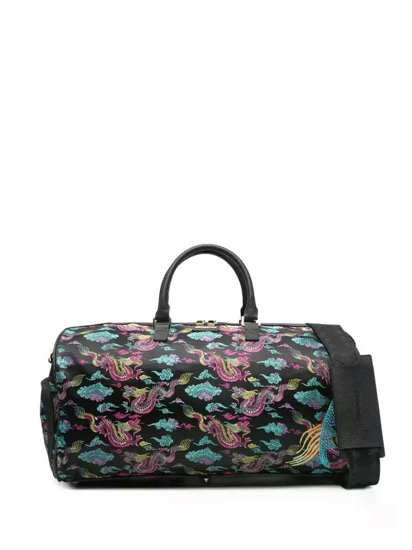 SPRAYGROUND Dragon Print Luggage Bag