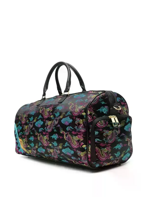 SPRAYGROUND Dragon Print Luggage Bag