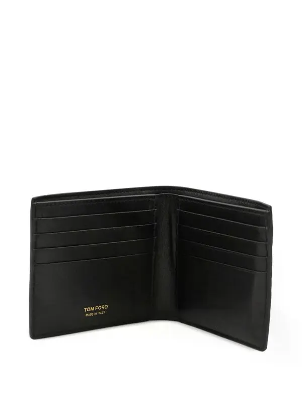 TOM FORD Crocodile-effect Wallet - Black