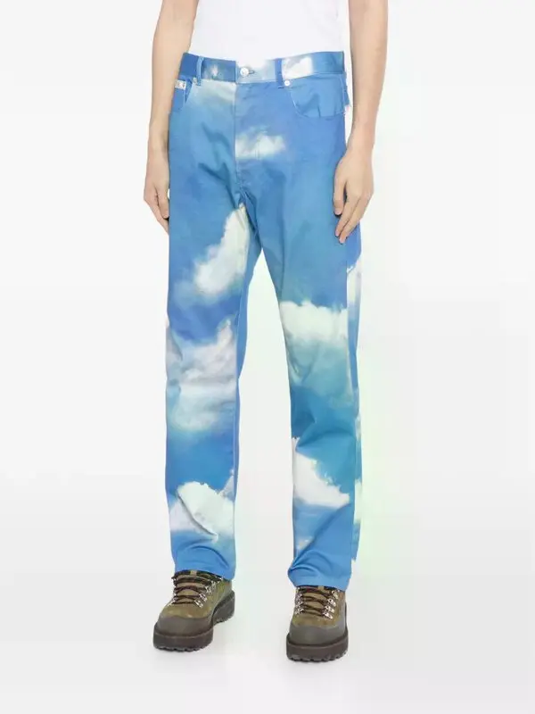 Moschino Printed Jeans