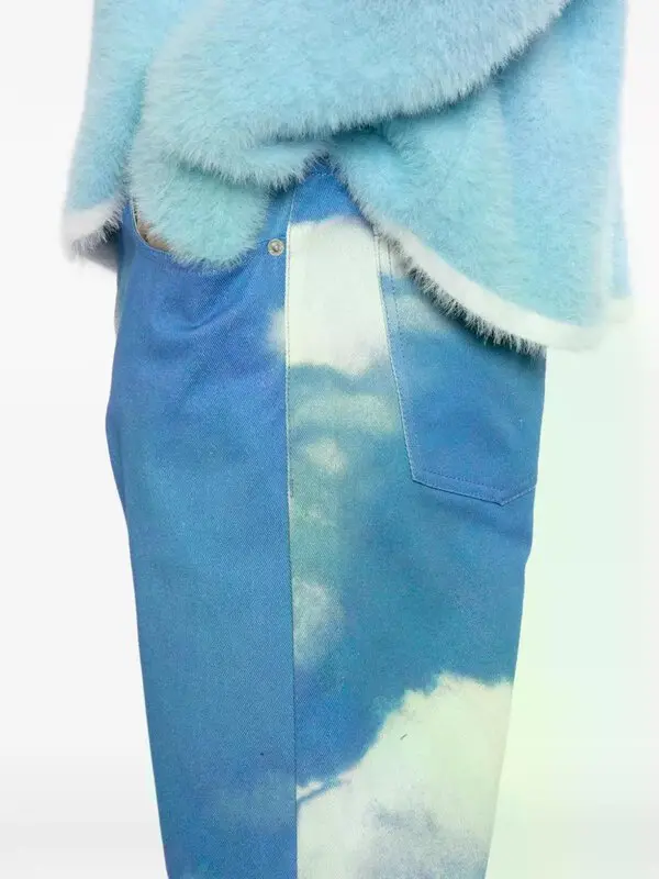 Moschino Printed Jeans