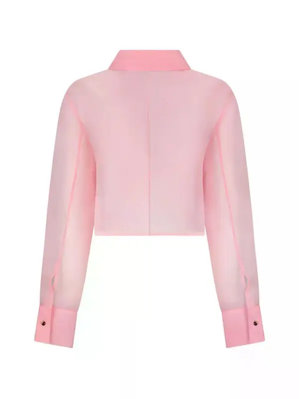 Khaite Jasen Cropped Shirt