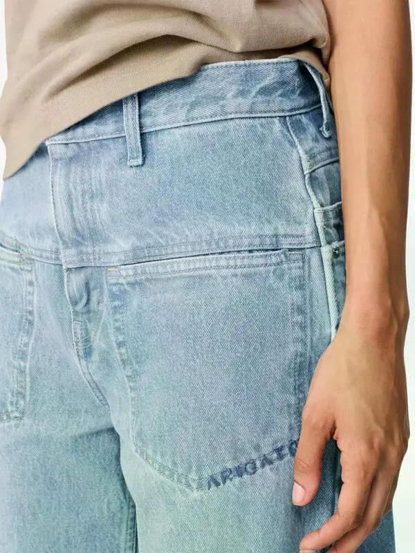 Axel Arigato Inverted Wide Leg Jeans