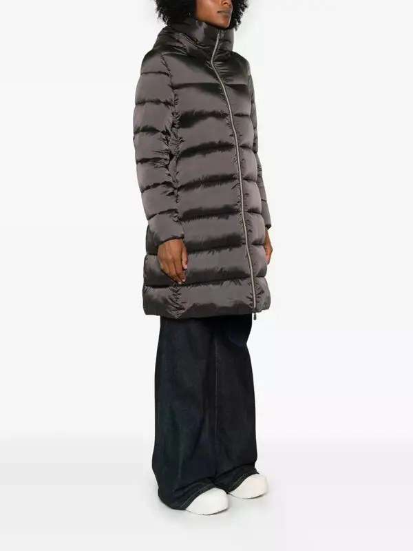 SAVE THE DUCK Logo-patch Padded Coat