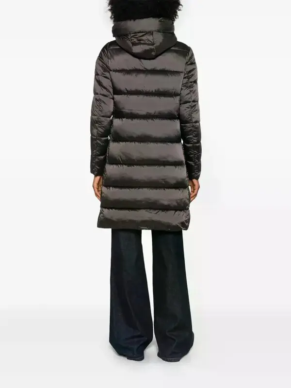 SAVE THE DUCK Logo-patch Padded Coat