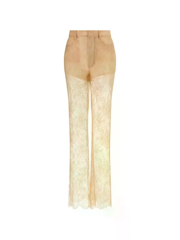 Giuseppe Di Morabito Lace Flared Trousers
